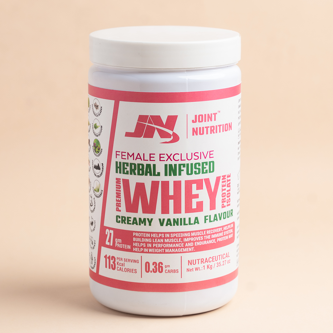 Isolate Whey Protein For Women | Vanilla Flavors - 27g Protein